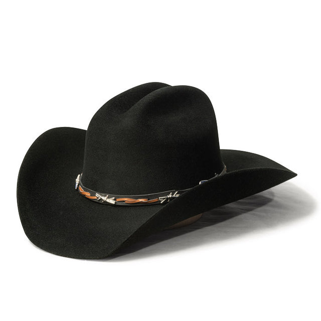 Bullhide by Montecarlo | "Buckaroo" Barbed Wire 6X Wool Felt Cowboy Hat ...