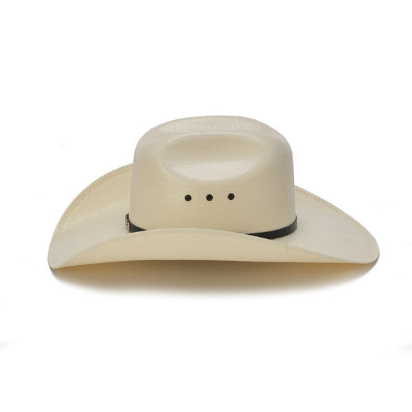 Stampede Hats | 50X Shantung Cowboy Hat with Concho Black Leather Trim ...