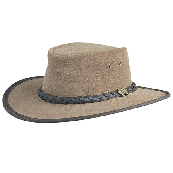 Conner | Bush Walker Suede Leather Hat | Hats Unlimited