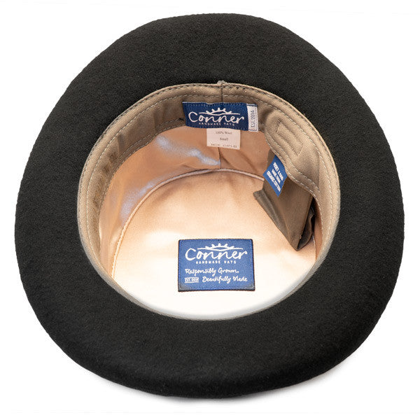 Conner | Low Crown Steampunk Top Hat | Hats Unlimited