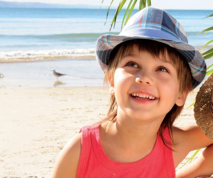 Kooringal | Boys Check Fedora Hat | Hats Unlimited