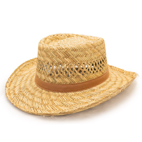 Dorfman Pacific | Rush Gambler Straw Sun Hat | Hats Unlimited