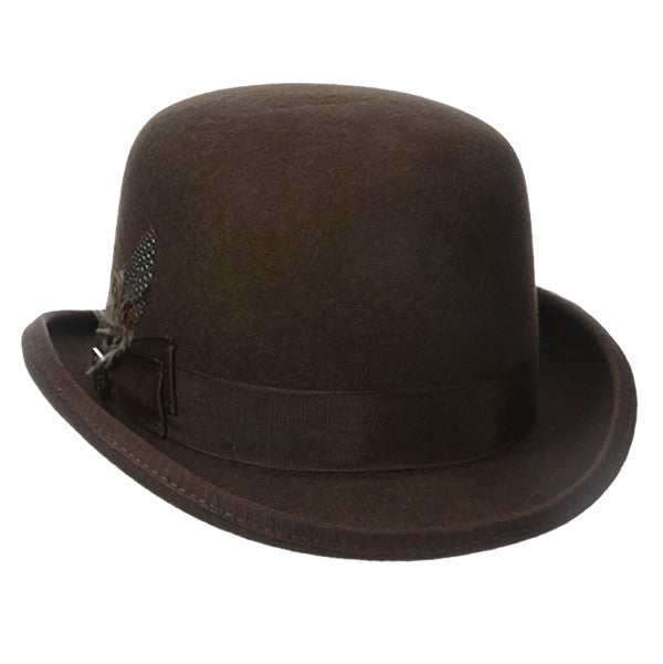 Dorfman Pacific | Stacy Adams Classic Bowler Hat | Hats Unlimited