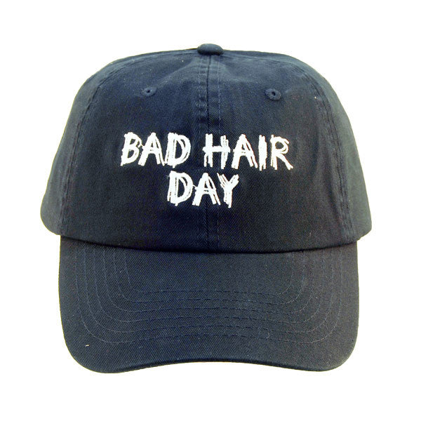 Dorfman Pacific | Bad Hair Day Script Baseball Cap | Hats Unlimited