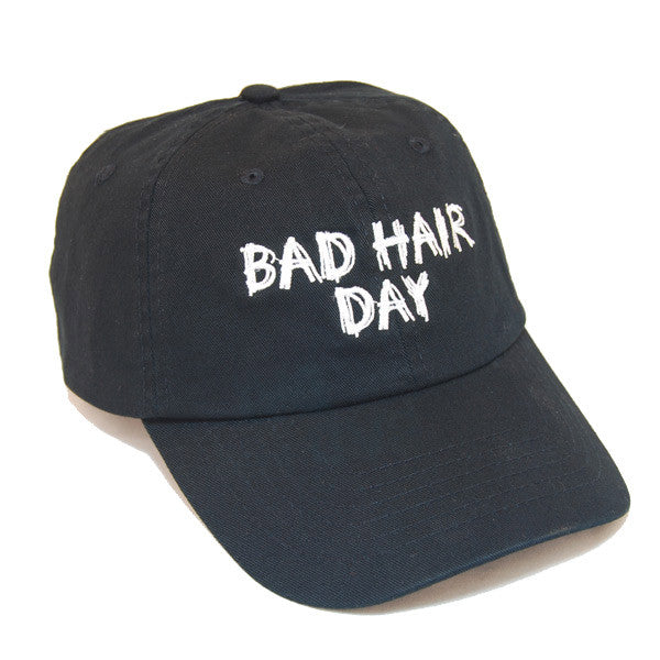 Dorfman Pacific | Bad Hair Day Script Baseball Cap | Hats Unlimited