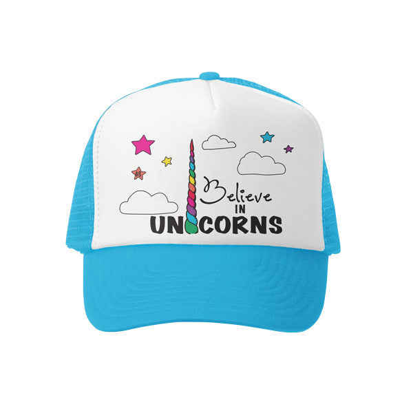Grom Squad - Believe in Unicorns Toddler Trucker Hat – Hats Unlimited