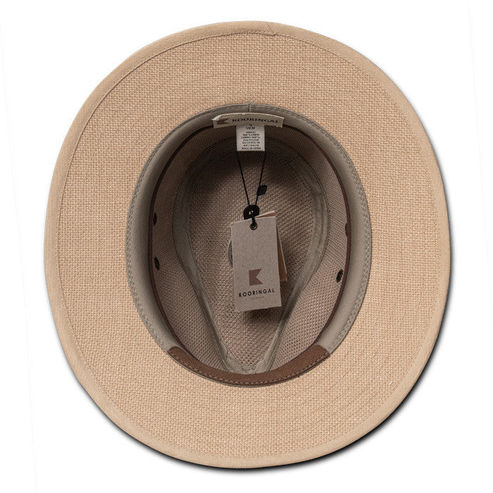Kooringal | Edward Drover Cotton Linen Safari Hat | Hats Unlimited