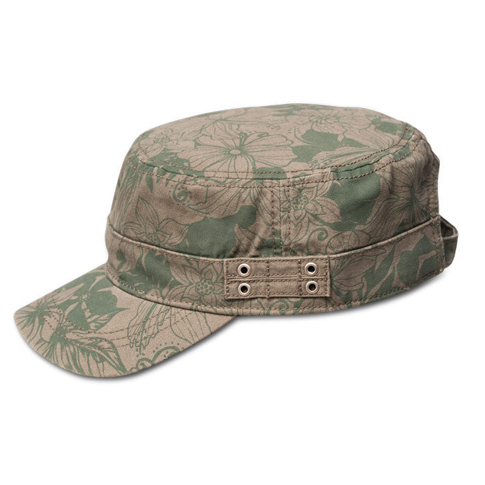 Kooringal | Ladies Floral Printed Mao Cap | Hats Unlimited