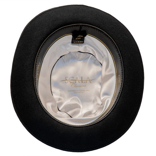 Scala | Porkpie Jazz Wool Felt Hat | Hats Unlimited