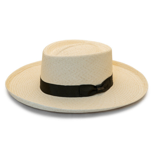 Classic Woven Gambler Hats With Ribbon For Men | Hats Unlimited