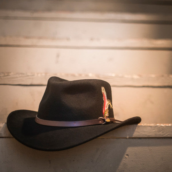 Scala | Crushable Wool Felt Outback Hat | Hats Unlimited