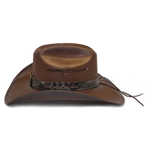 Stampede Hats | Studded Brown Stallion Cowboy Hat | Hats Unlimited