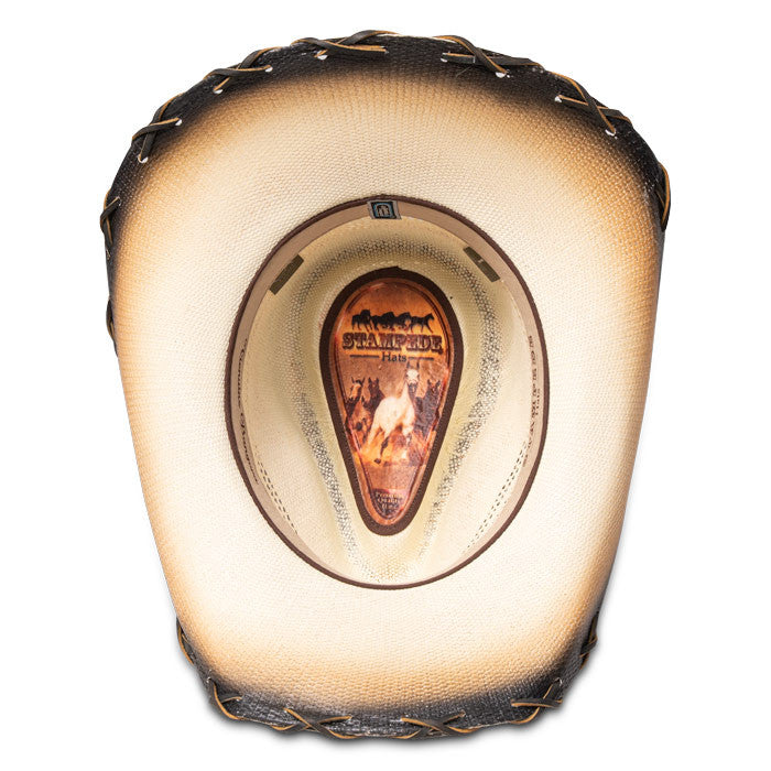 Tea-Stained Long Horn Cowboy Hat | Stampede Hats – Hats Unlimited
