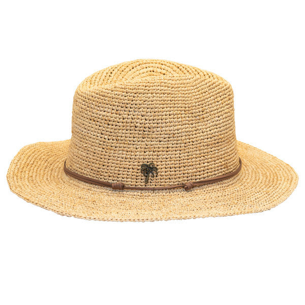 Sun 'N' Sand | Raffia Wide Brim Fedora Hat | Hats Unlimited