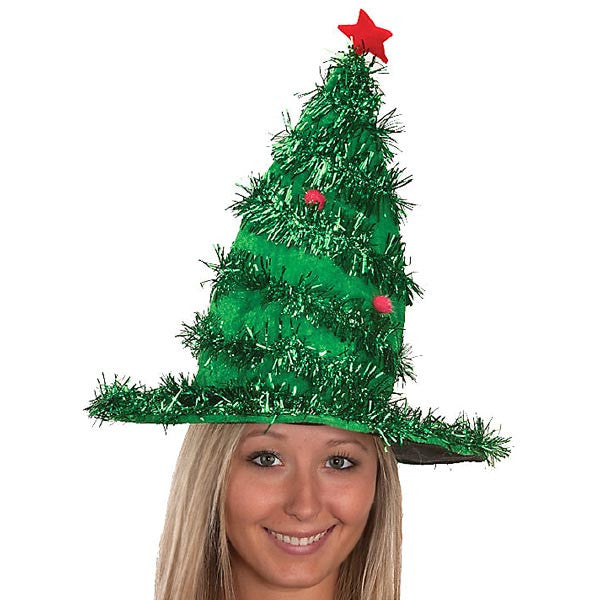 Jacobson - Tinsel Christmas Tree Hat – Hats Unlimited